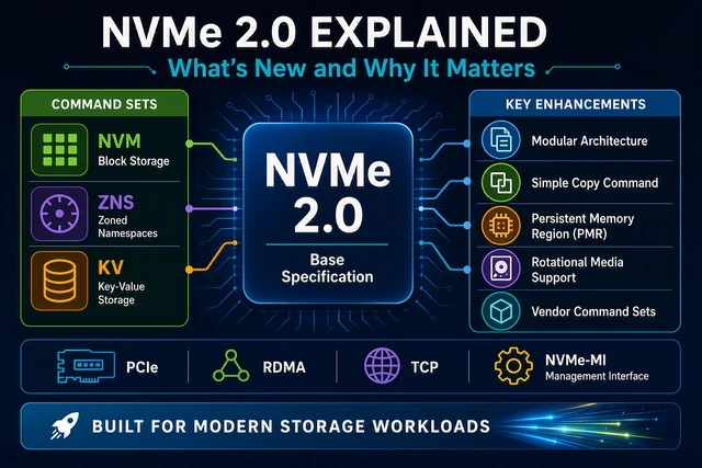 NVMe 2.0 Explained: What's New And Why It Matters